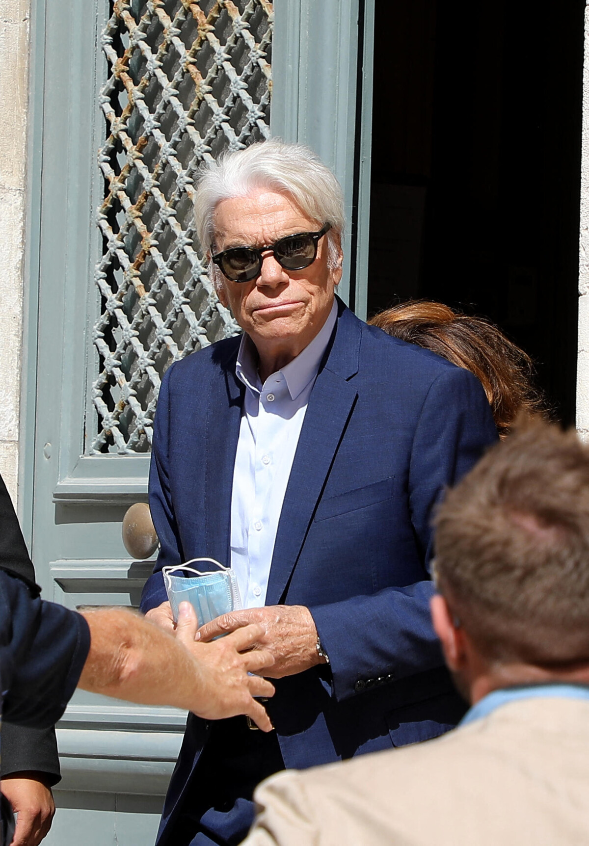 Photo : Bernard Tapie - Mariage civil de Sophie Tapie et Jean-Matthieu ...