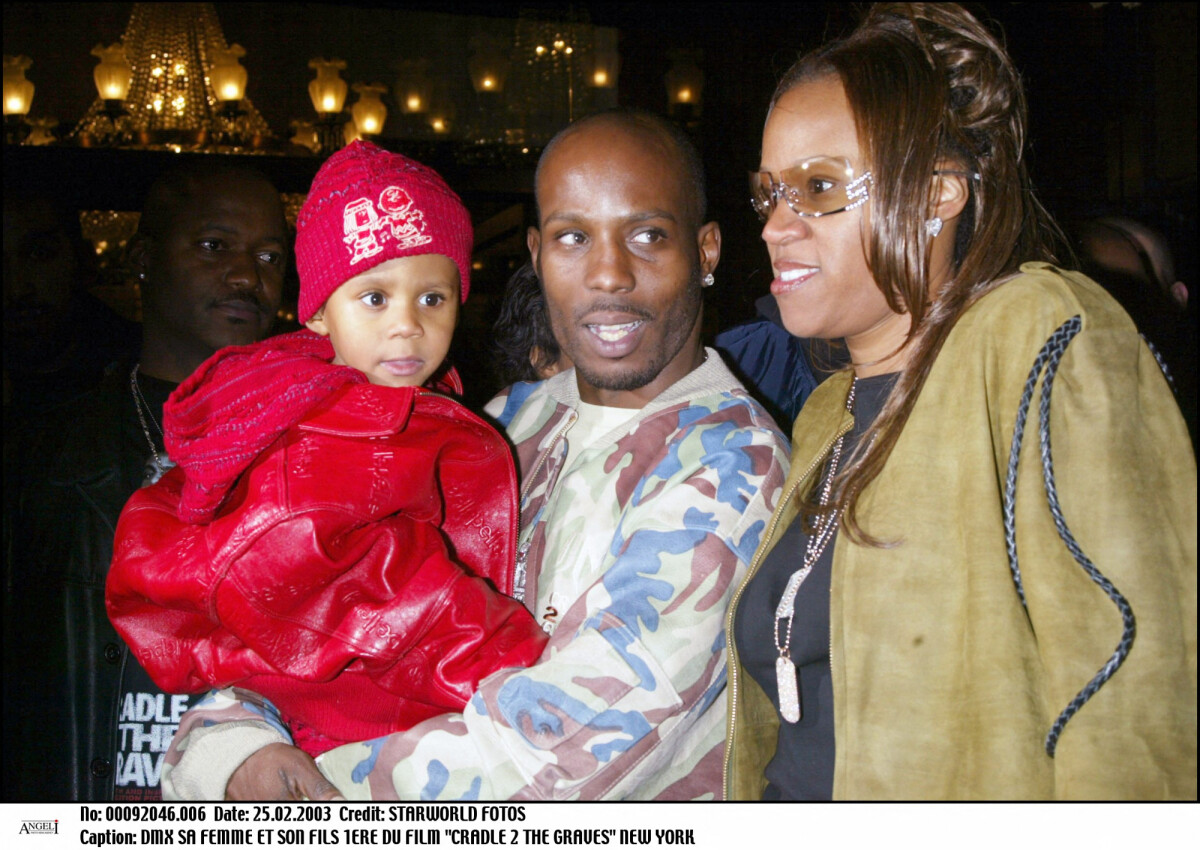 Photo : DMX, son épouse et leur fils à l'avant-première du film Cradle ...