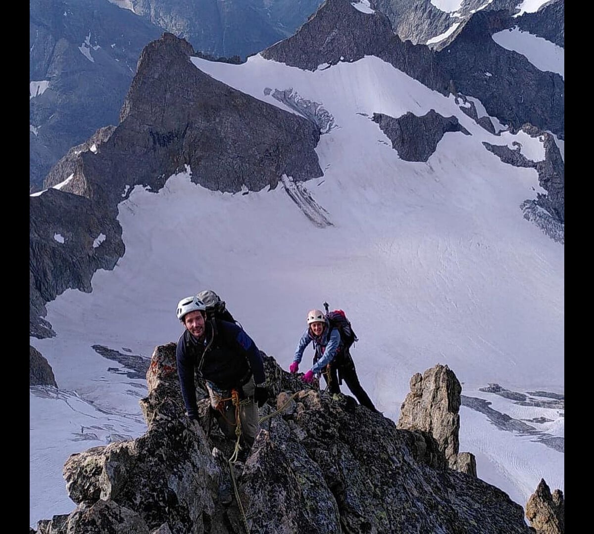 Photo : Thomas Pesquet et sa compagne Anne Mottet sur Instagram, août ...