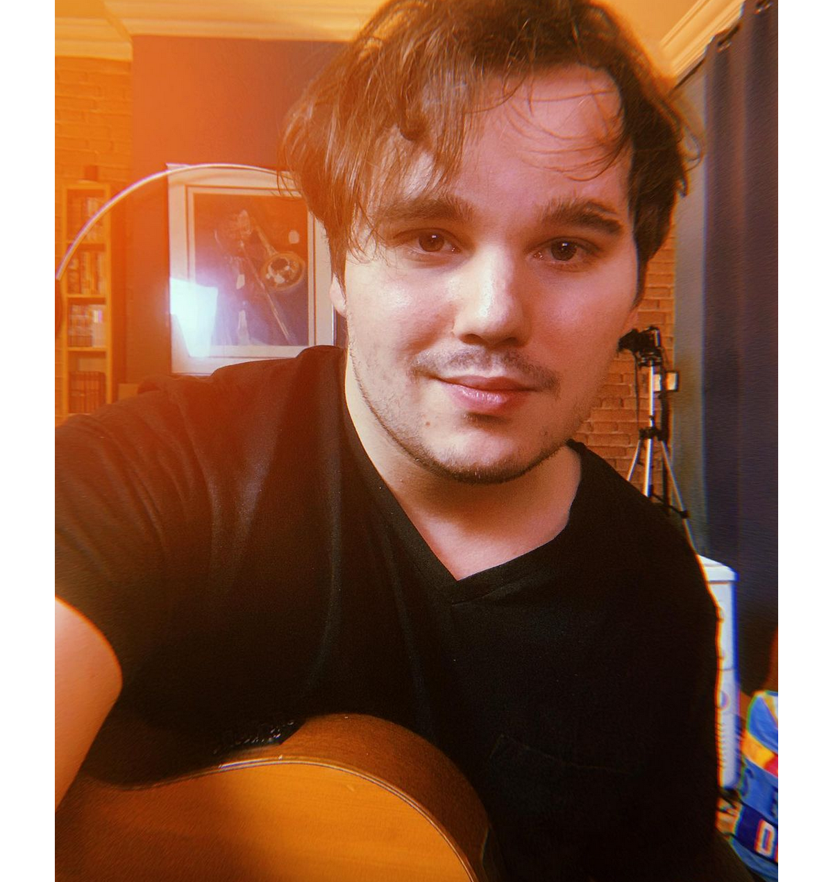 Photo : Jim Bauer, candidat de "The Voice 2021" et fils d'Axel Bauer et ...