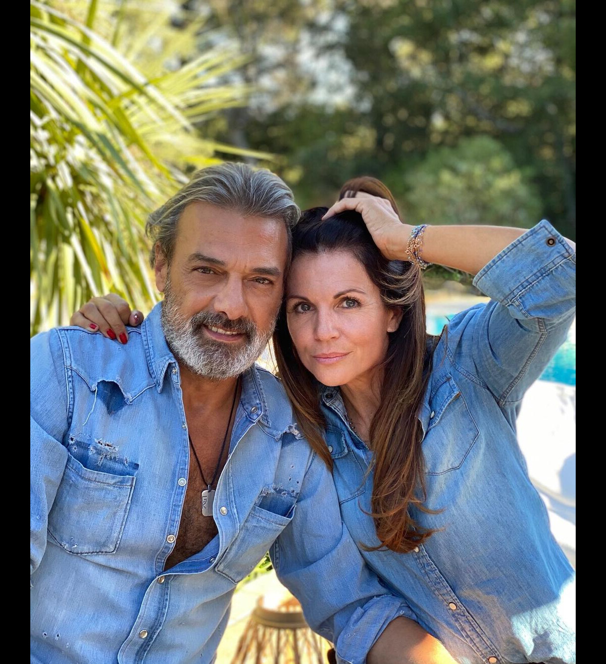 Photo : Gérard Kadoche et Véronika Loubry - Purepeople