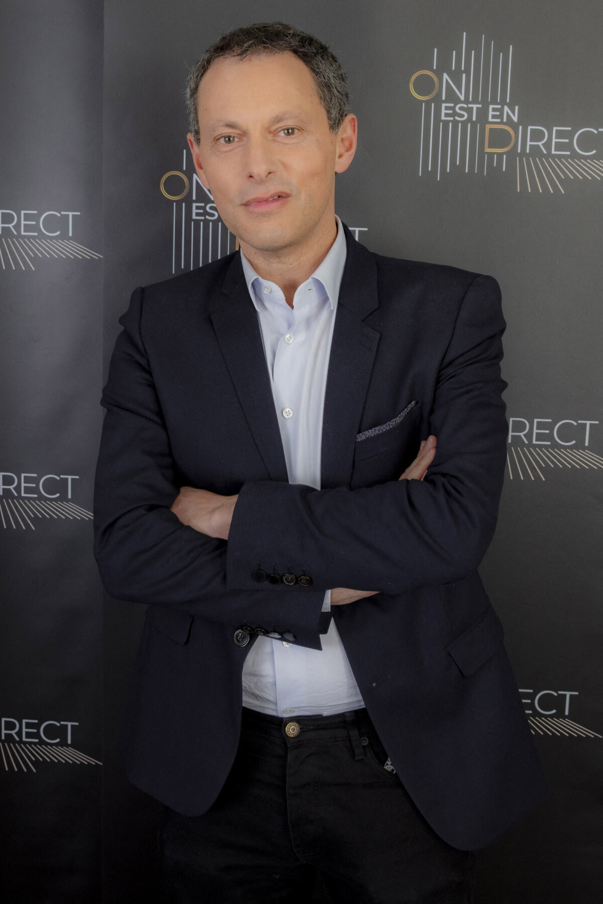 Photo : Exclusif - Marc-Olivier Fogiel - Backstage de l'enregistrement ...