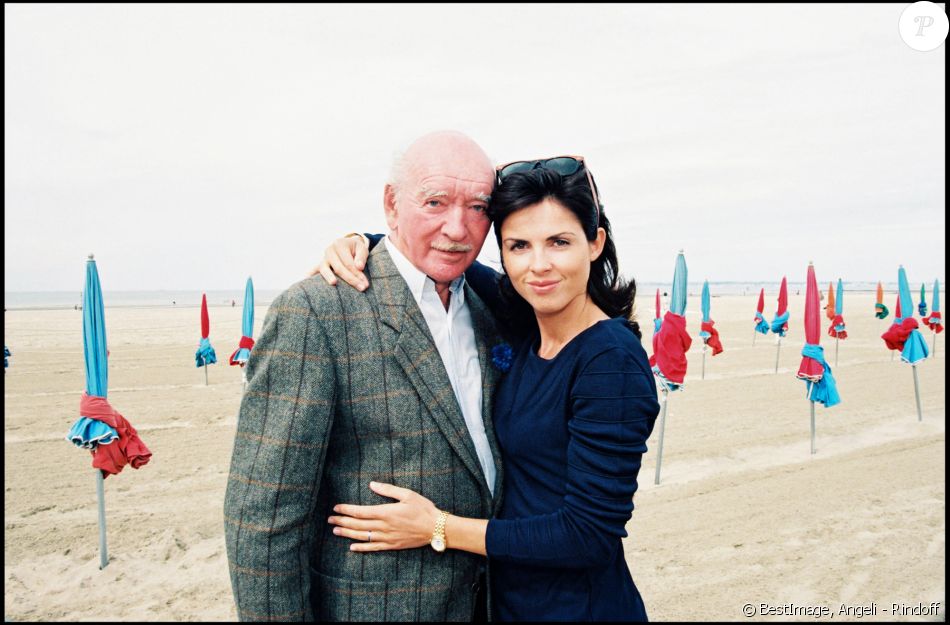 Eddie Barclay et son épouse Caroline Barclay à Deauville. - Purepeople