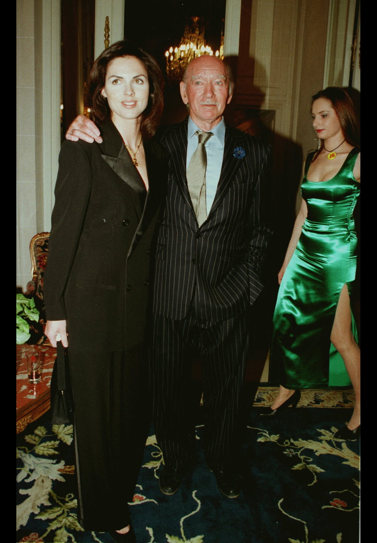 Photo : Eddie Barclay et son épouse Caroline Barclay au Ritz, à Paris ...