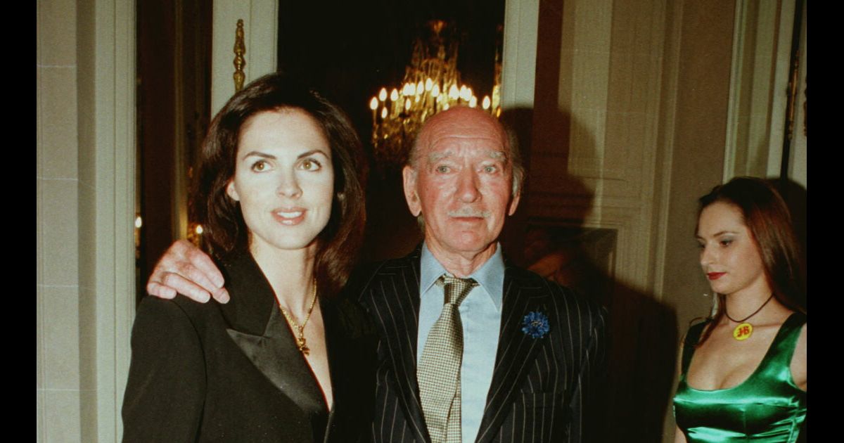 Eddie Barclay et son épouse Caroline Barclay au Ritz, à Paris, en avril ...