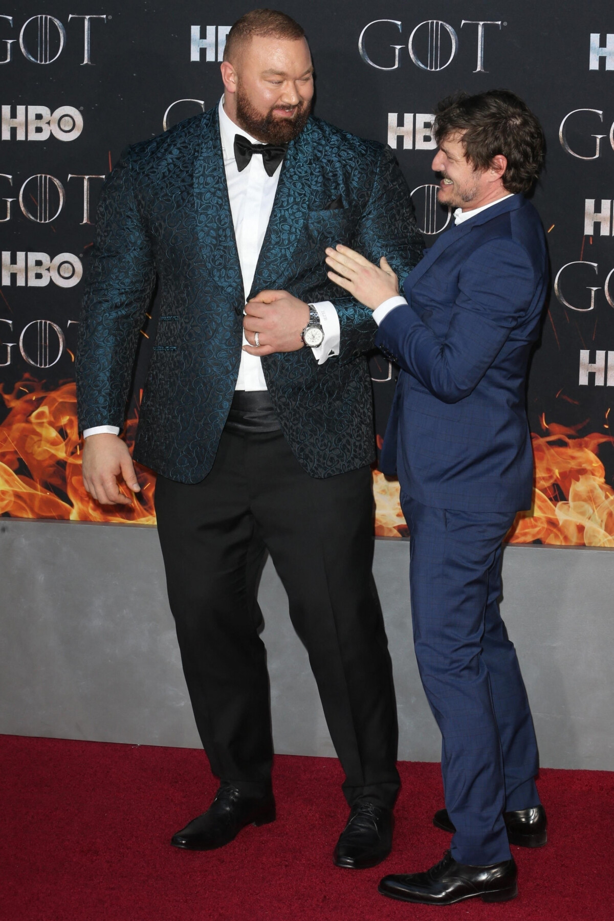 Hafthor Bjornsson Pedro Pascal