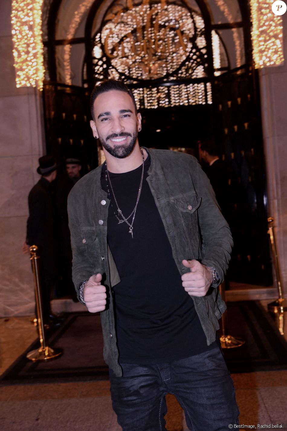 Adil Rami - 20ème anniversaire de l'hôtel Four Seasons Hotel George V à ...