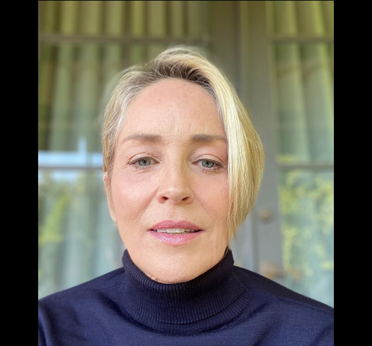 Photo : Sharon Stone sur Instagram. Le 29 août 2020. - Purepeople