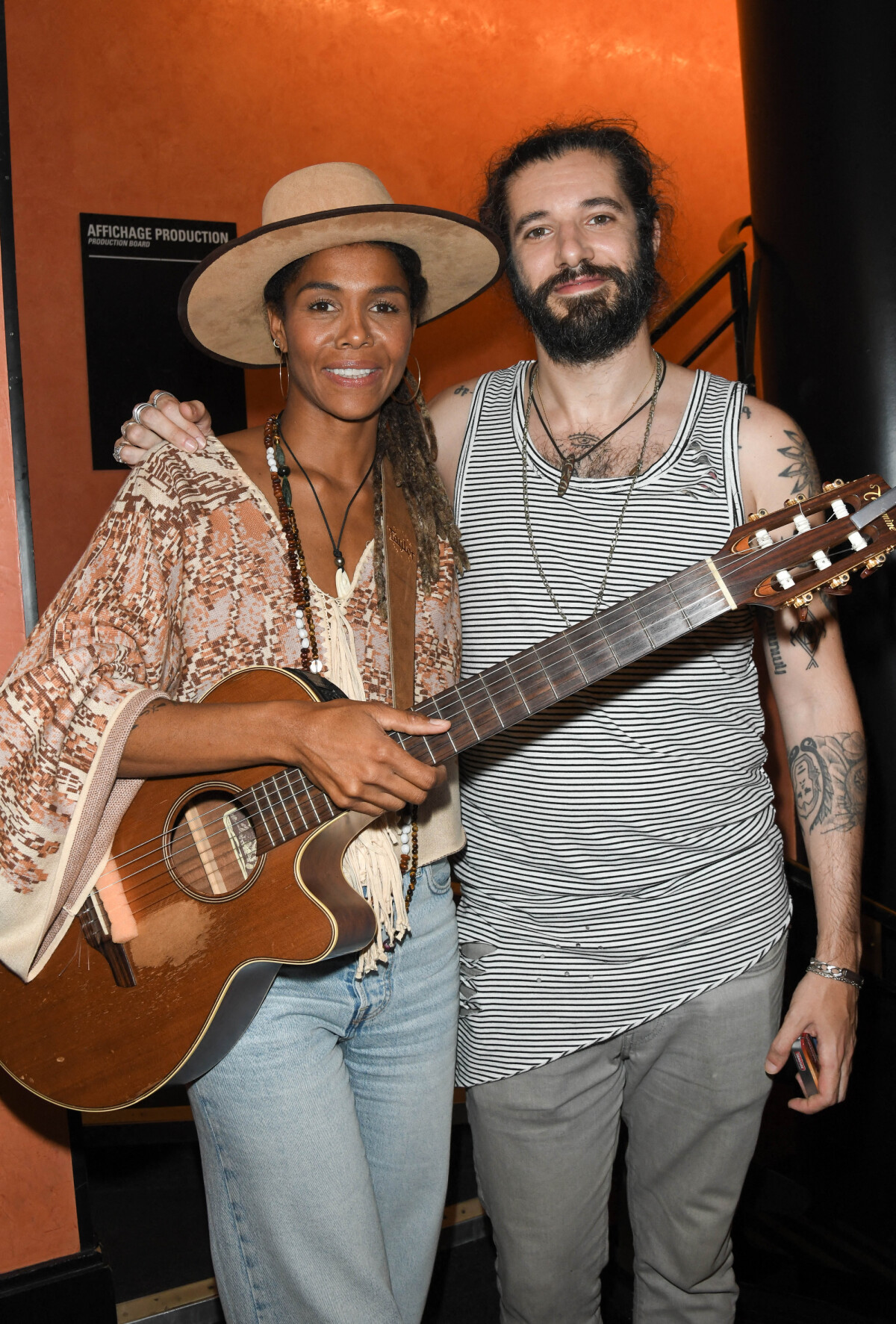 Photo : Exclusif - Ayo et Waxx dans les coulisses du concert solidaire ...