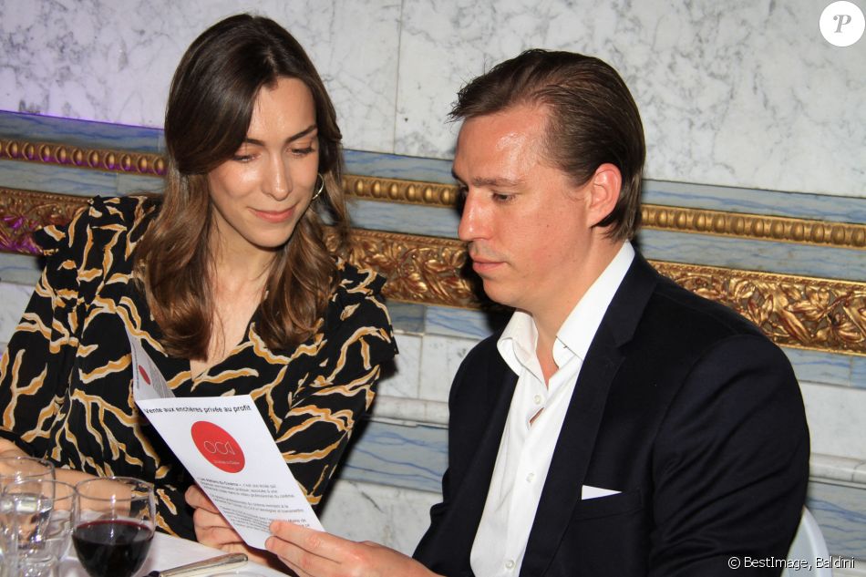 Le prince Louis de Luxembourg et sa fiancée Scarlett-Lauren Sirgue Lors ...