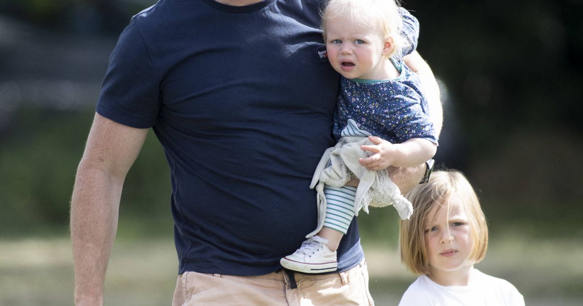Lena Elizabeth Tindall, Mia Grace Tindall, Mike Tindall - Zara Tindall ...