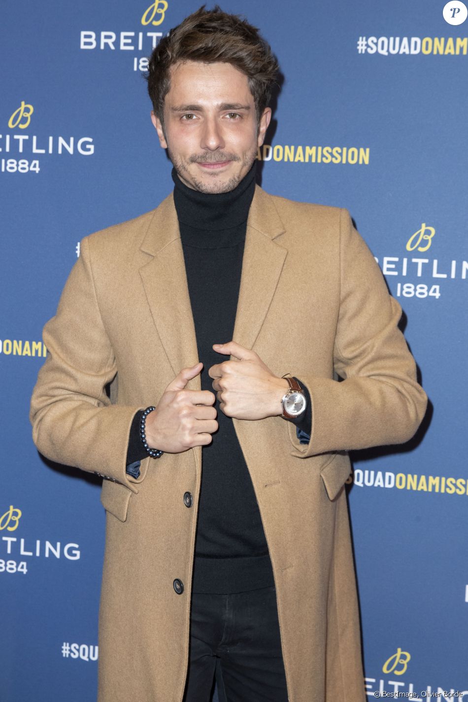 Guillaume Pley lors de la soirée de réouverture de la boutique ...