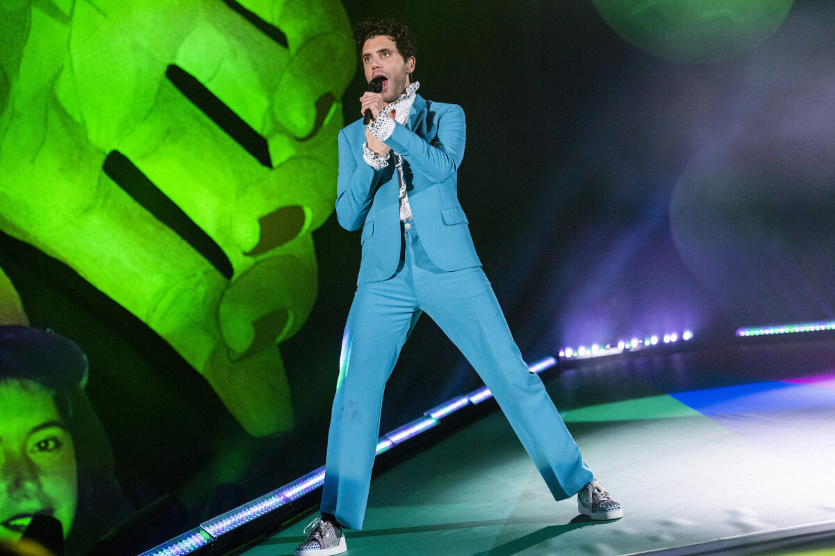 Photo : Mika en concert à Padoue en Italie le 1er février 2020. MIKA ...