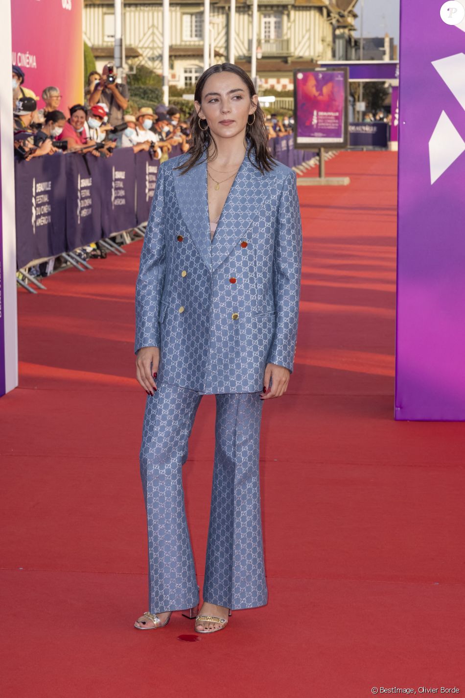 Garance Marillier assiste à la projection du film Stillwater lors de la ...