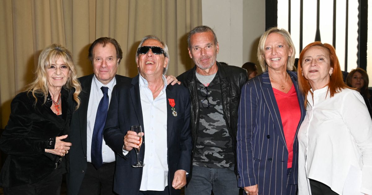 Daniel Russo et sa femme Lucie, Gilbert Montagné, Laurent Baffie ...