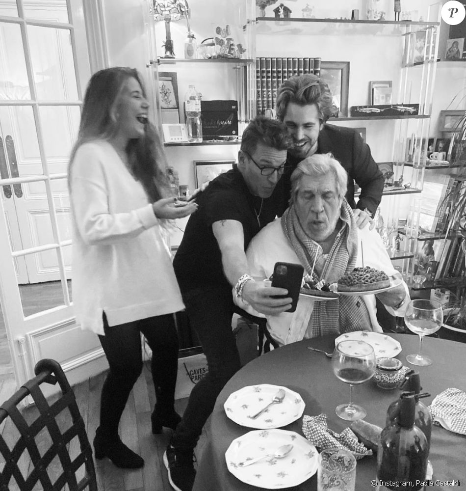 Jean-Pierre Castaldi et ses enfants Benjamin, Giovanni et Paola ...