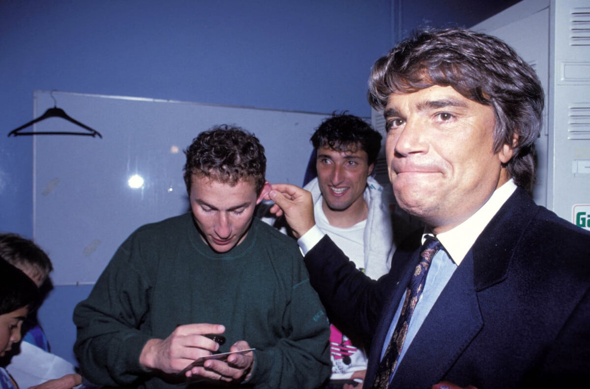Photo : Archive - Bernard Tapie et Jean-Pierre Papin. - © Panoramic ...