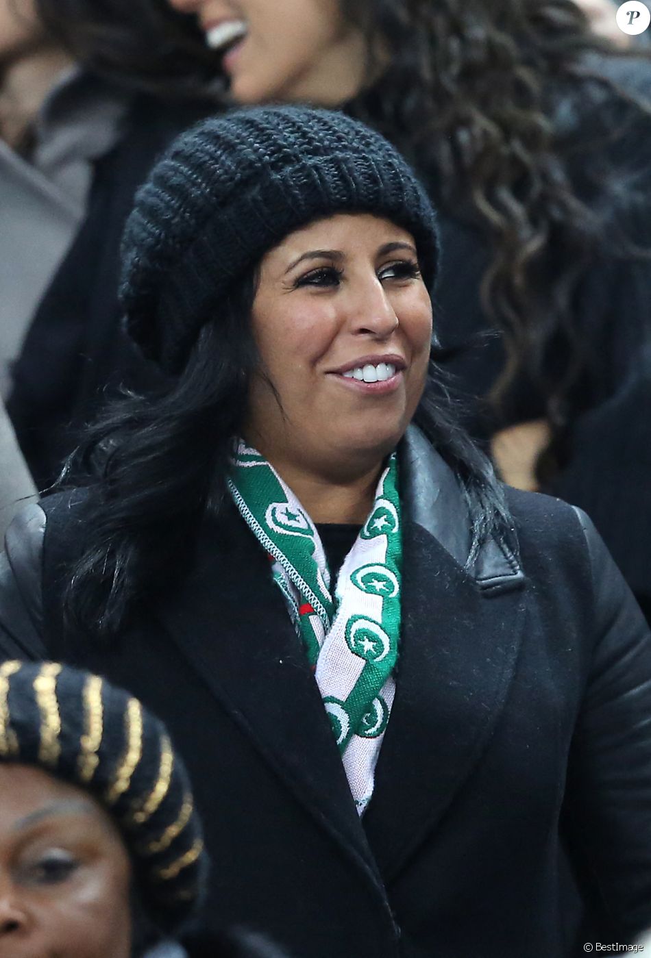 Wahiba Ribery (femme de Franck Ribery) - People asssitent a la victoire ...