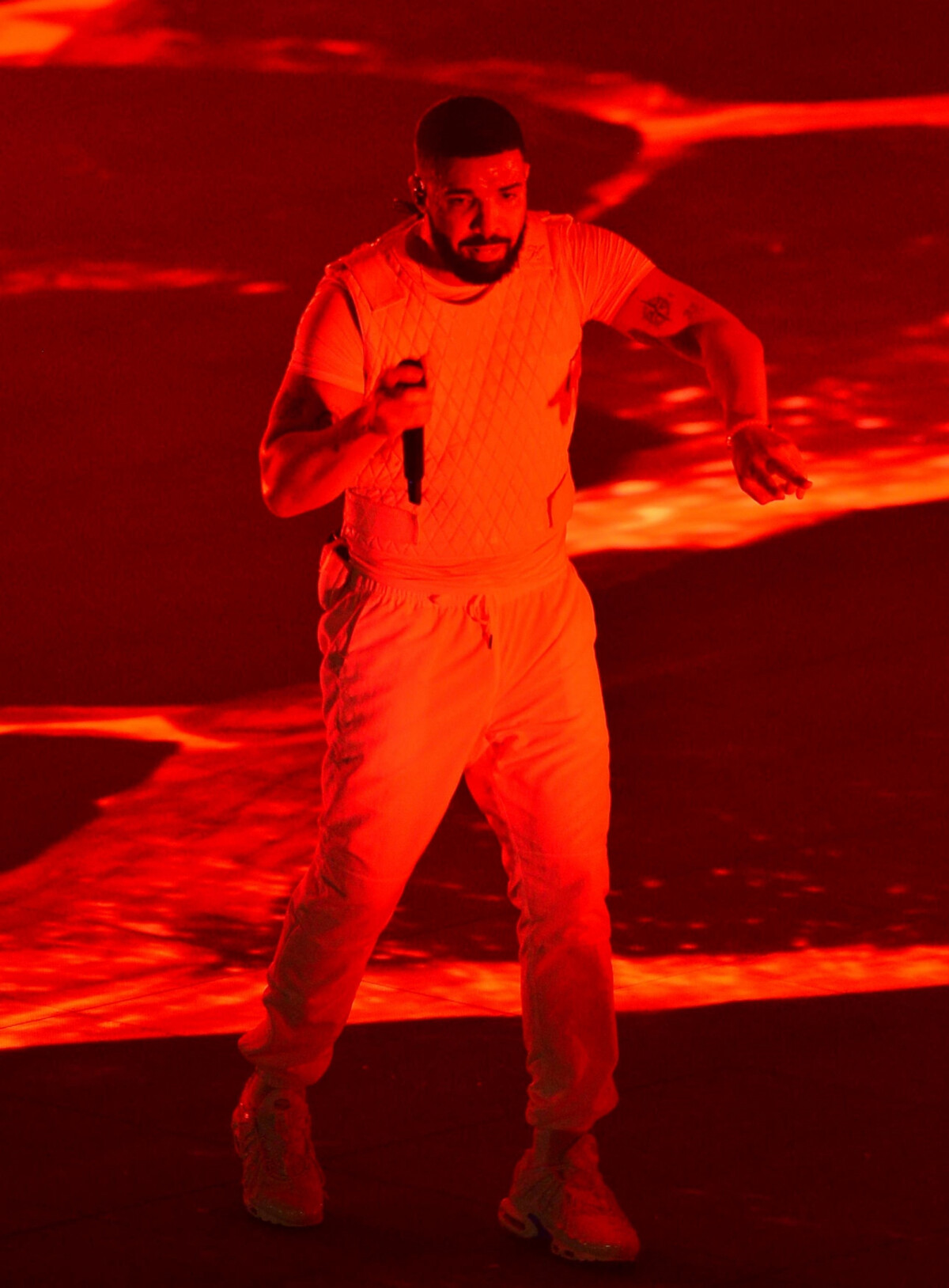 Photo : Drake en concert à l'American Airlines Arena à Miami le 13 ...