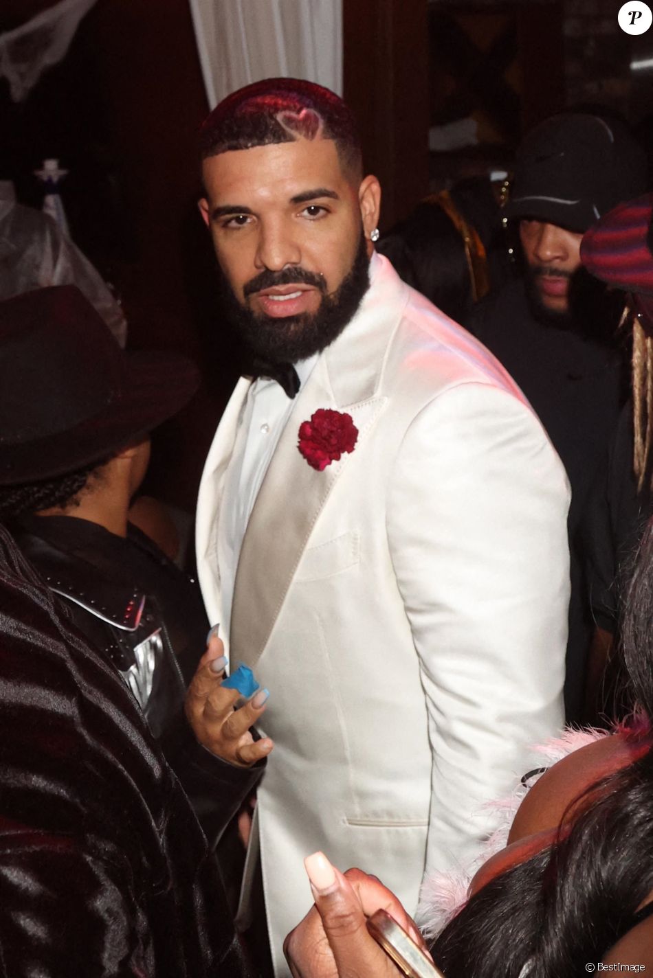 Drake à la soirée d'Halloween de Drake à Los Angeles, le 1er novembre ...