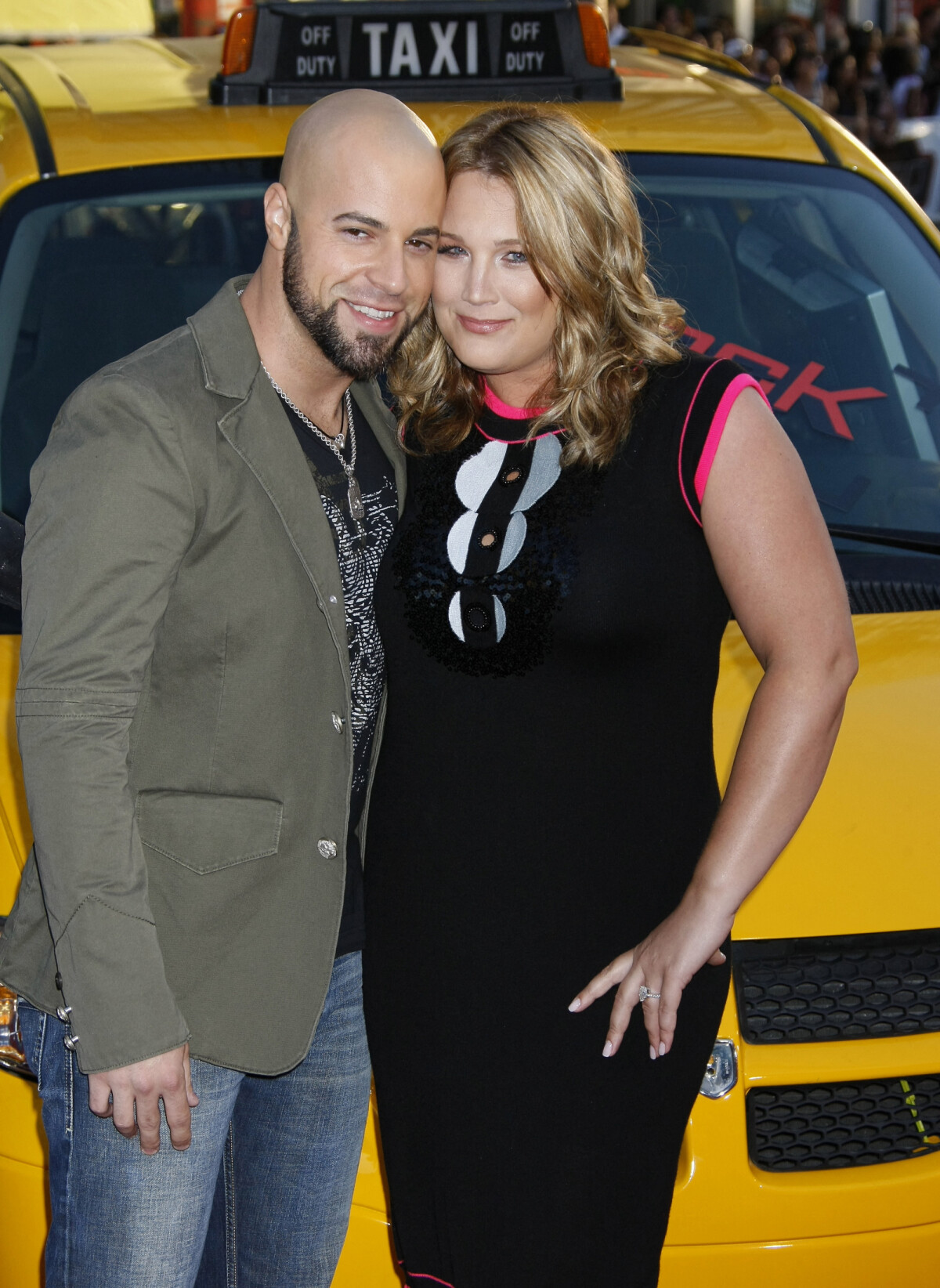 Photo : Archives - Chris Daughtry à Hollywood avec sa femme Deanna Robertson en juin 2008 ...