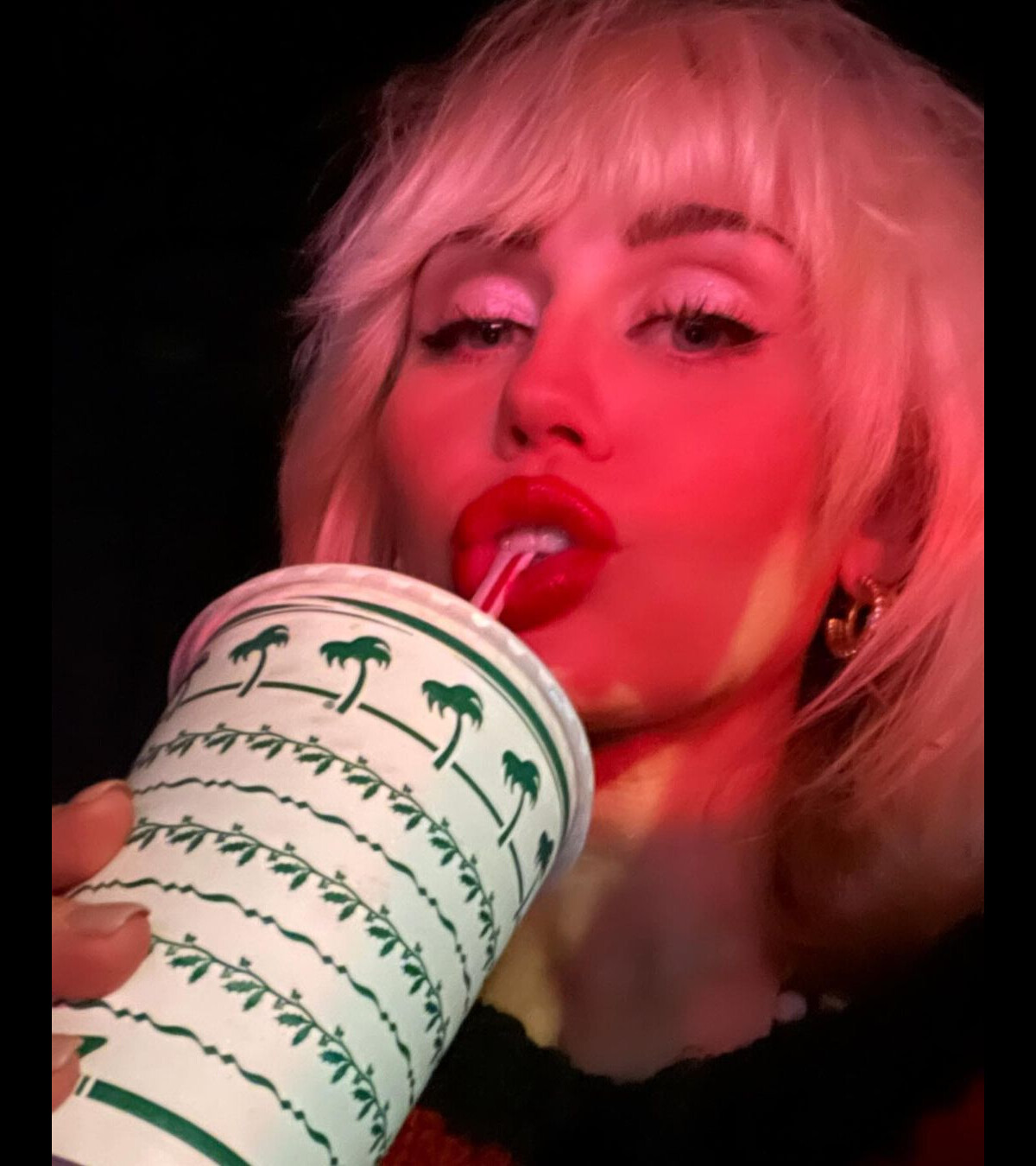 Photo : Miley Cyrus sur Instagram. - Purepeople