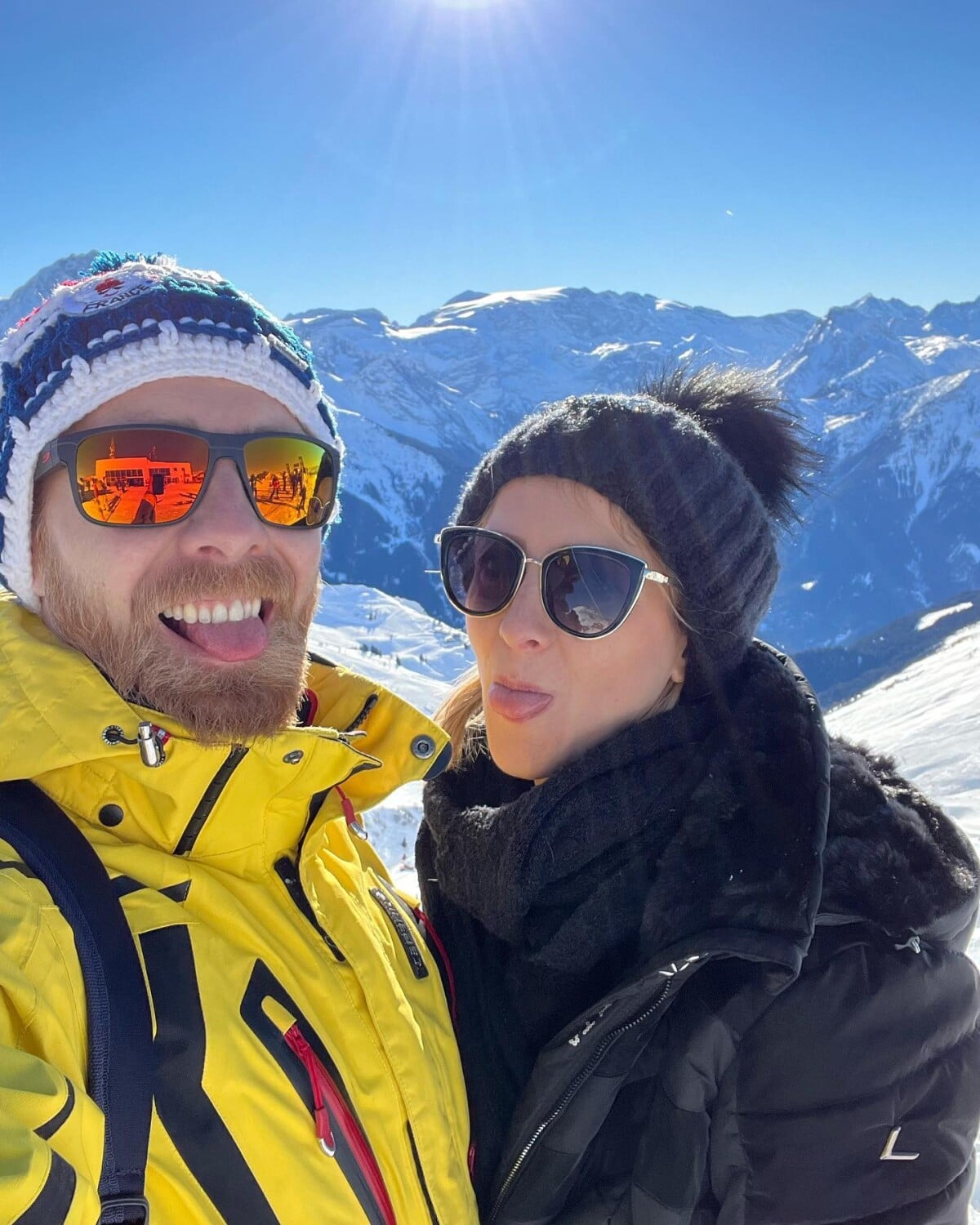 Photo : Mava Chou et son compagnon Romain sur Facebook. Le 26 décembre ...