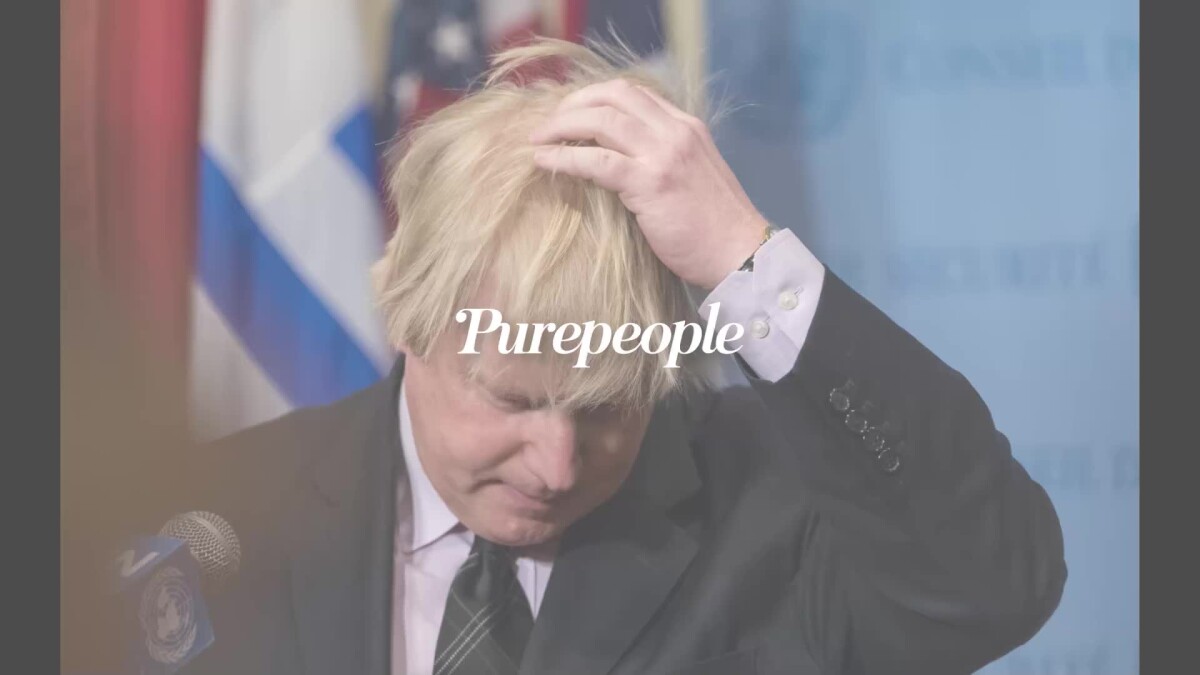 Vidéo : Boris Johnson cheveux décoiffés et blond platine : son look ...
