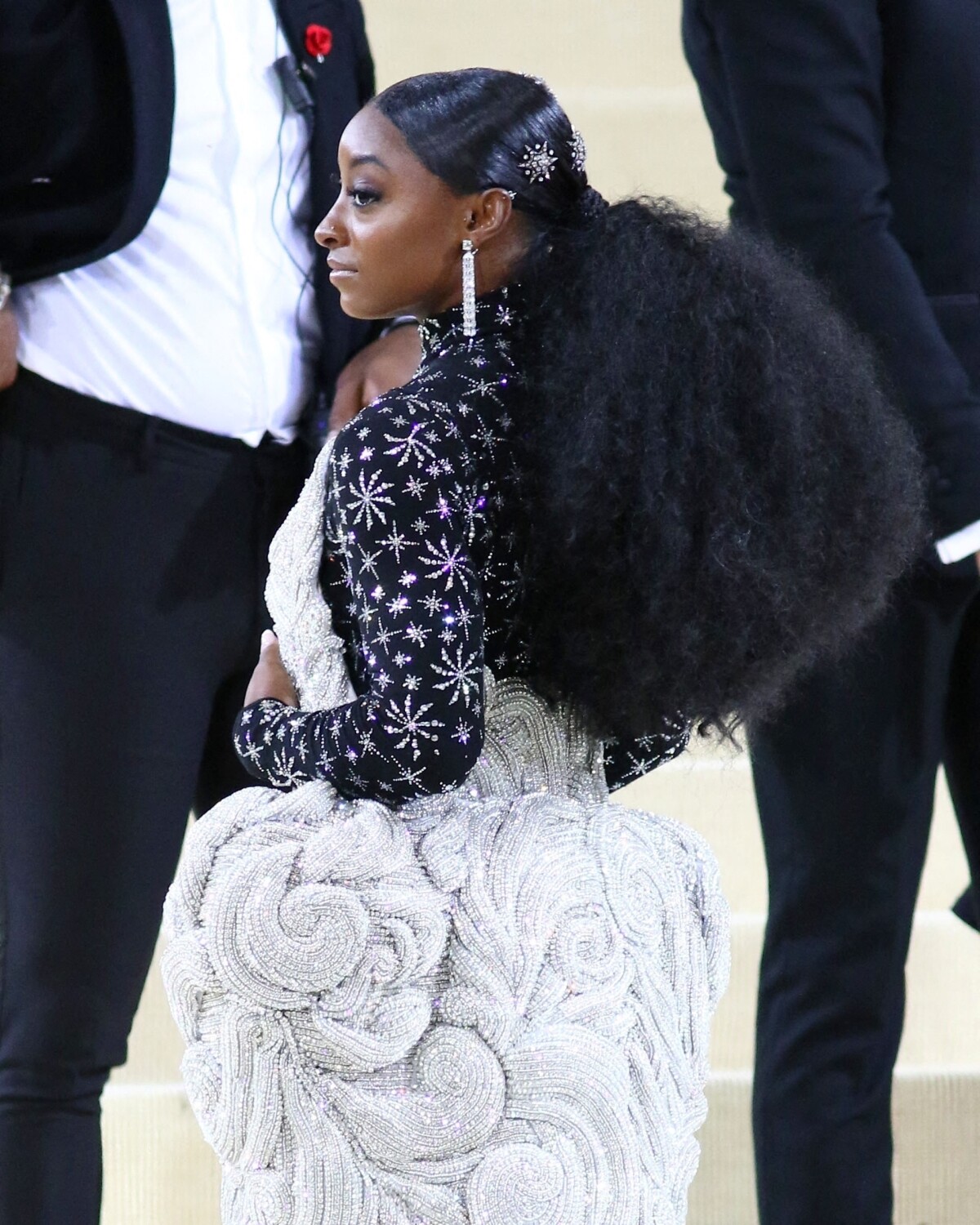 Photo : Simone Biles au photocall de la soirée du MET Gala (Met Ball) à ...