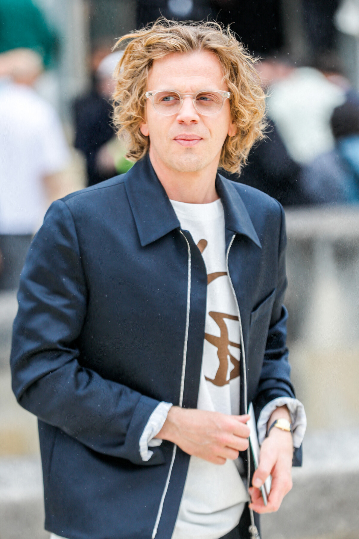 Photo : Alex Lutz arrive au défilé de mode masculine prêt-à-porter ...