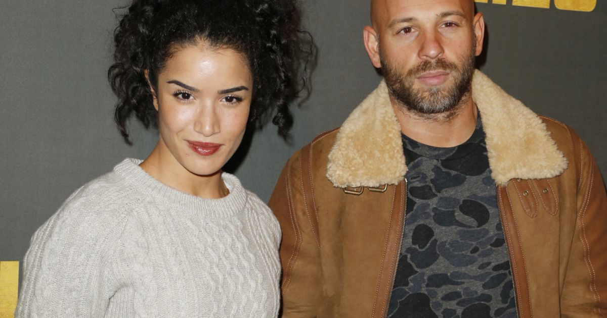 Sabrina Ouazani, Franck Gastambide - Avant-première du film Alliés au ...