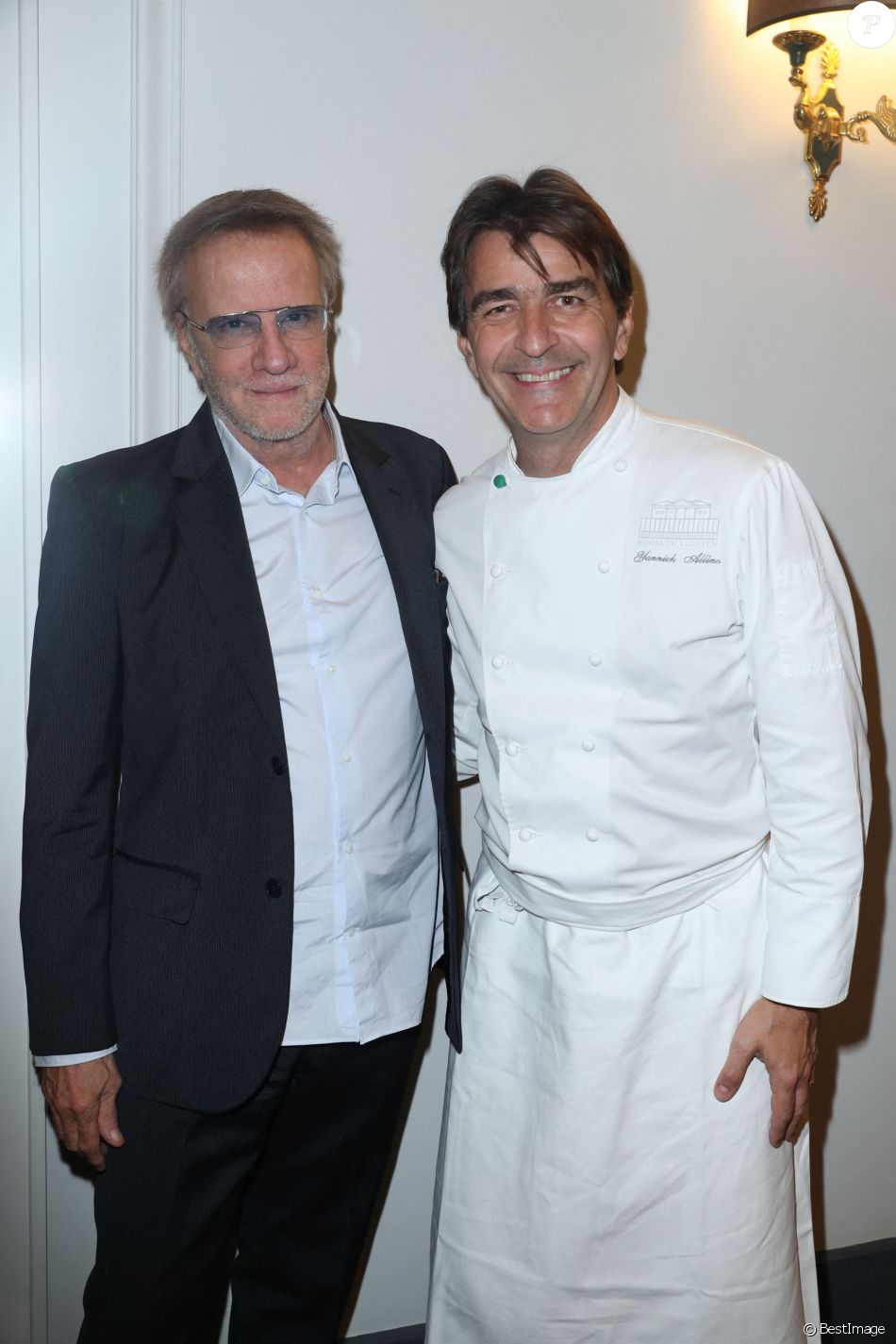 Christophe Lambert et le chef Yannick Allieno - Edition 2019 du Gala ...
