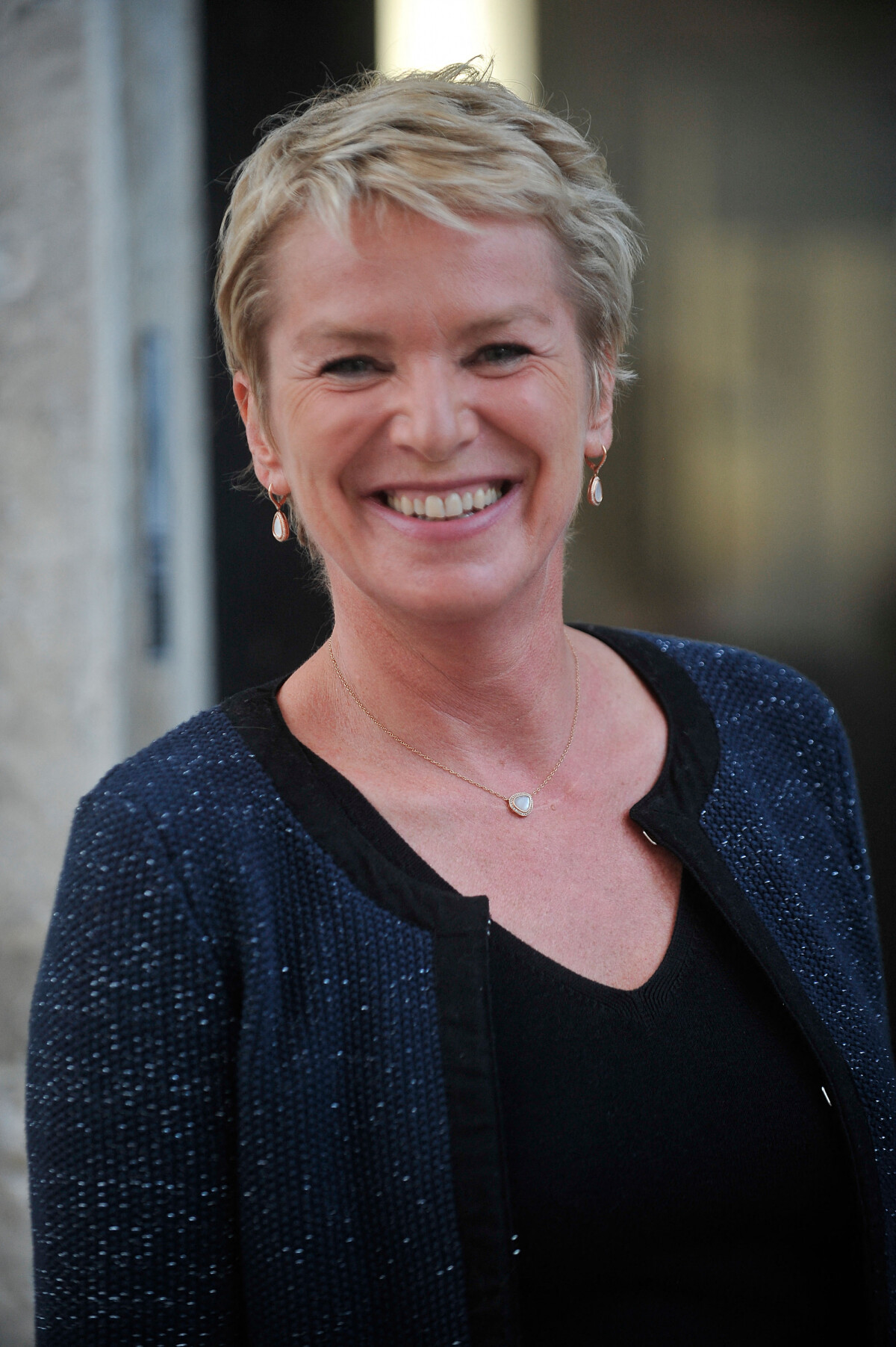 Photo : Exclusif - Elise Lucet arrive a la conference de rentree de ...