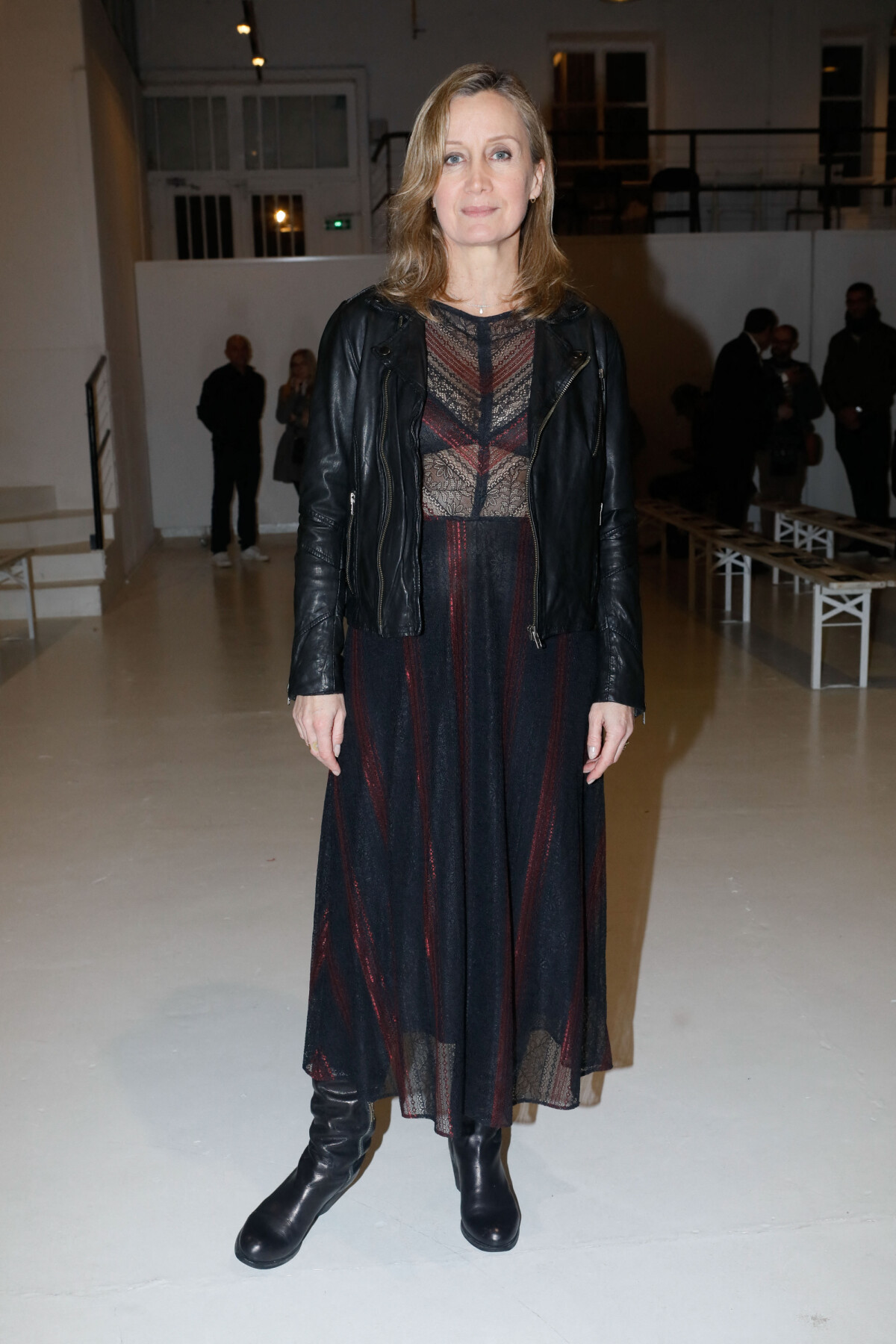 Photo : Exclusif - Catherine Marchal au défilé Patrick Boffa Printemps ...