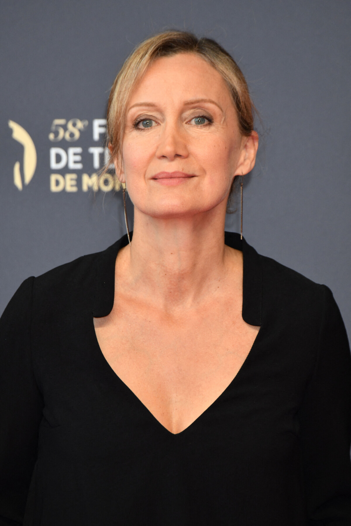 Photo : Catherine Marchal lors du photocall de la soirée d'ouverture du ...