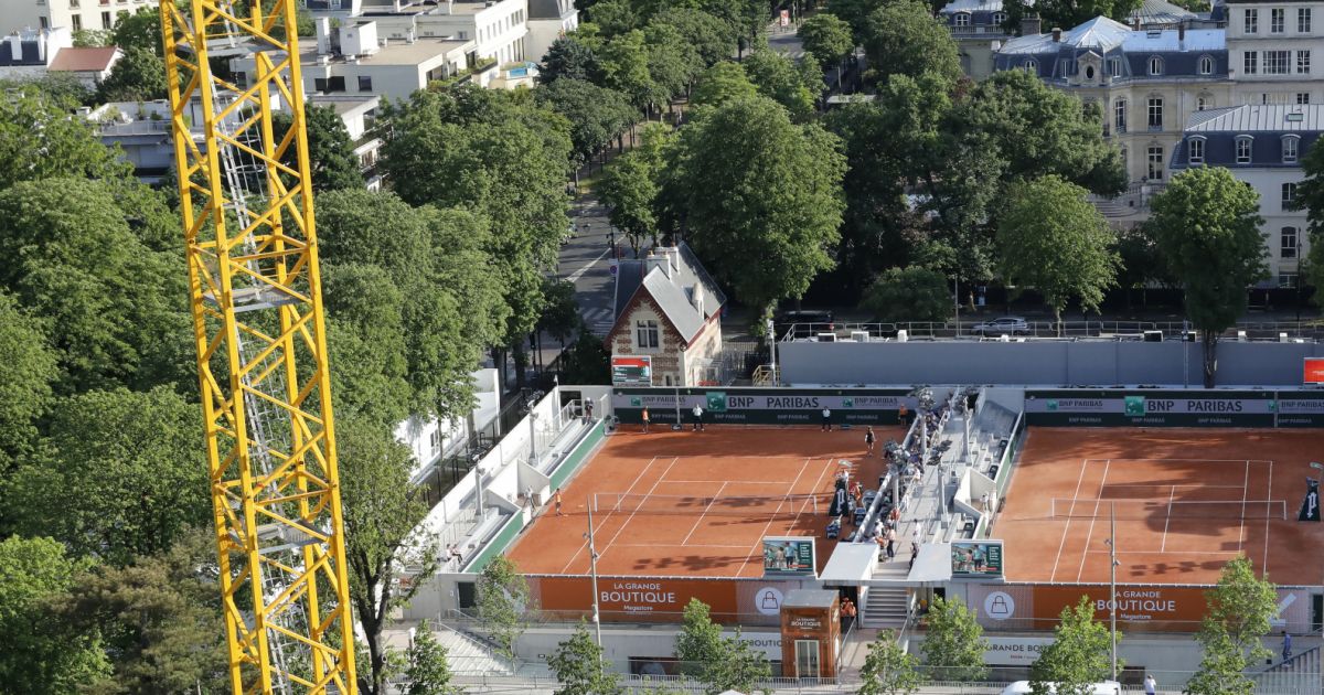 Exclusif - Stade de Roland Garros - Roland Garros entre Ciel et Terre ...
