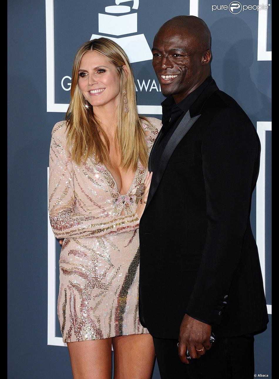 Heidi Klum Et Seal Lors Des Grammy Awards Le 31 Janvier 2010 Purepeople 7050