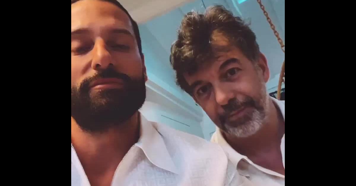Hugo Manos partage une étonnante vidéo avec Stéphane Plaza sur ...