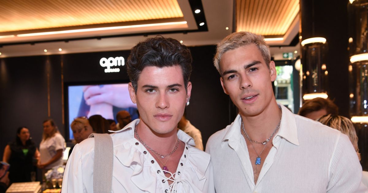 Exclusif - Raphaël Say et Corentin Huard lors de la soirée du 40ème ...