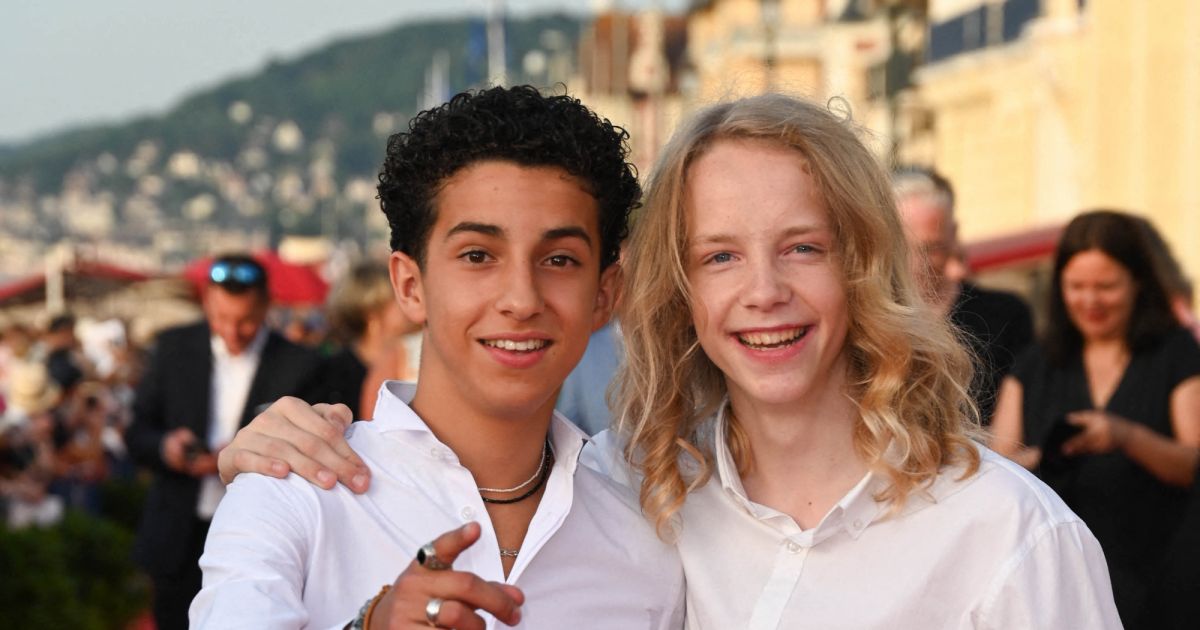 Mael Rouin Berrandou et Aliocha Reinert - People sur le tapis rouge lors du 36ème festival du ...