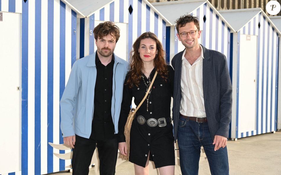 Baptiste Drapeau, Adélaïde Chabannes de Balsac et Xavier Lacaille - Photocall de la journée d ...