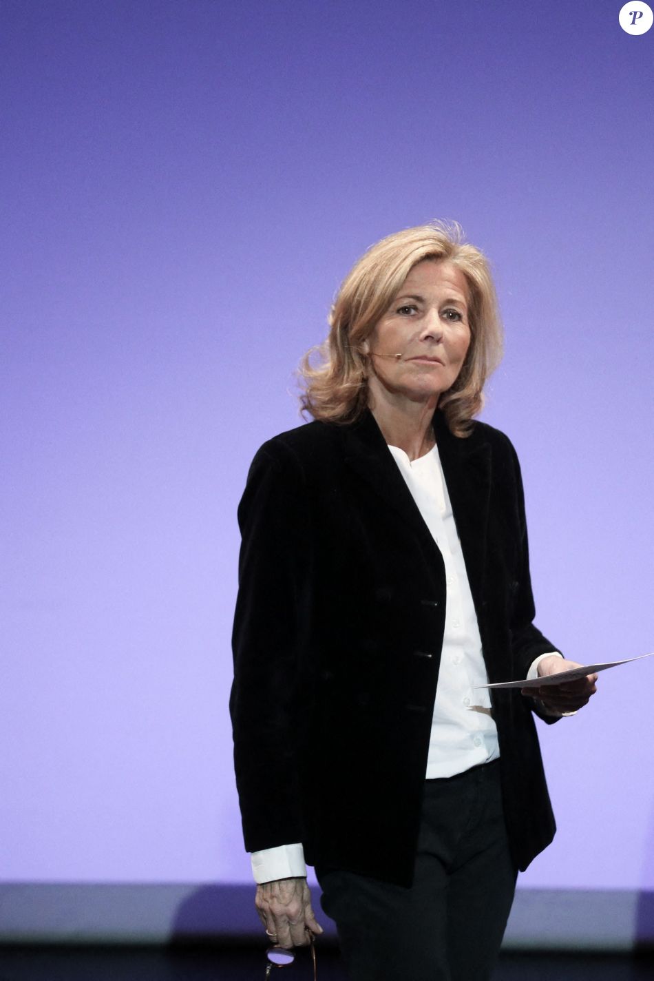 Claire Chazal - Personnalités lors d'une veillée de paix pour l'Ukraine ...