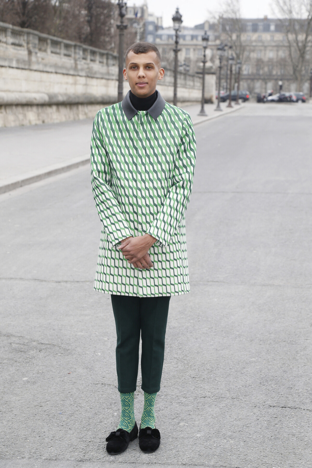 Photo : Stromae Défilé de mode prêt-à-porter Automne Hiver 2015, 2016 ...