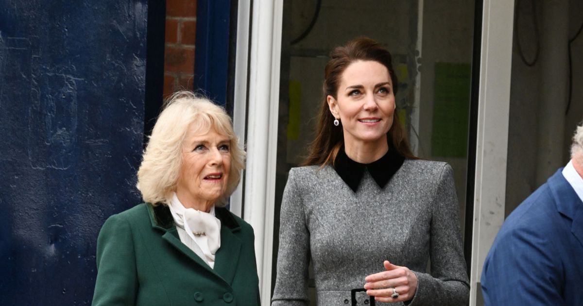 Camilla Parker Bowles, duchesse de Cornouailles, et Catherine Kate ...