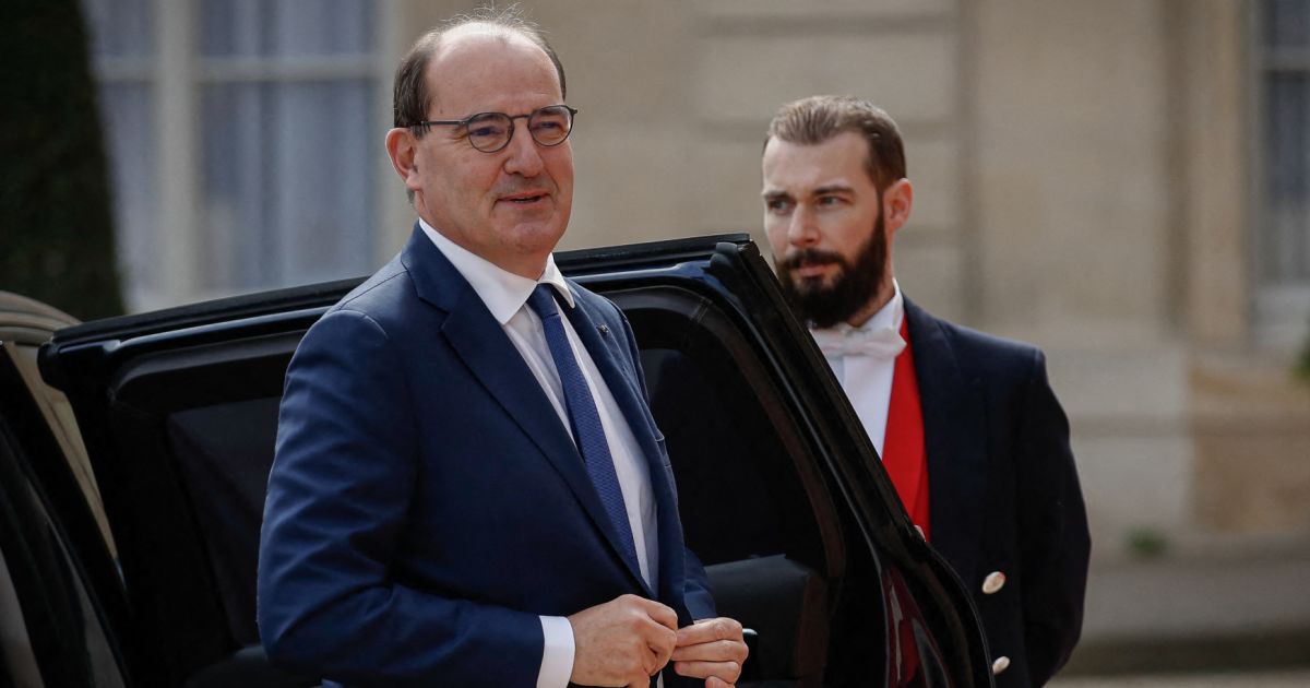 Jean Castex - Arrivées des personnalités - Cérémonie d'investiture du Président de la République ...