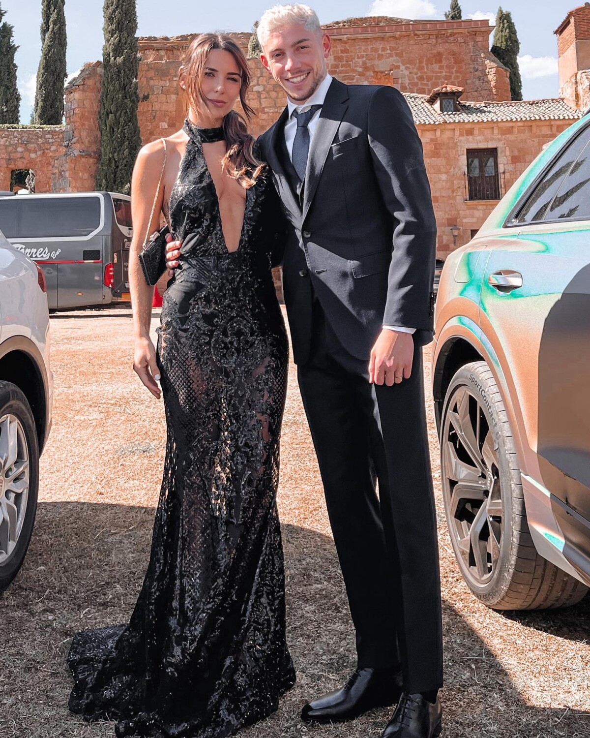 Photo : Federico Valverde, sa femme Mina Bonino - Purepeople