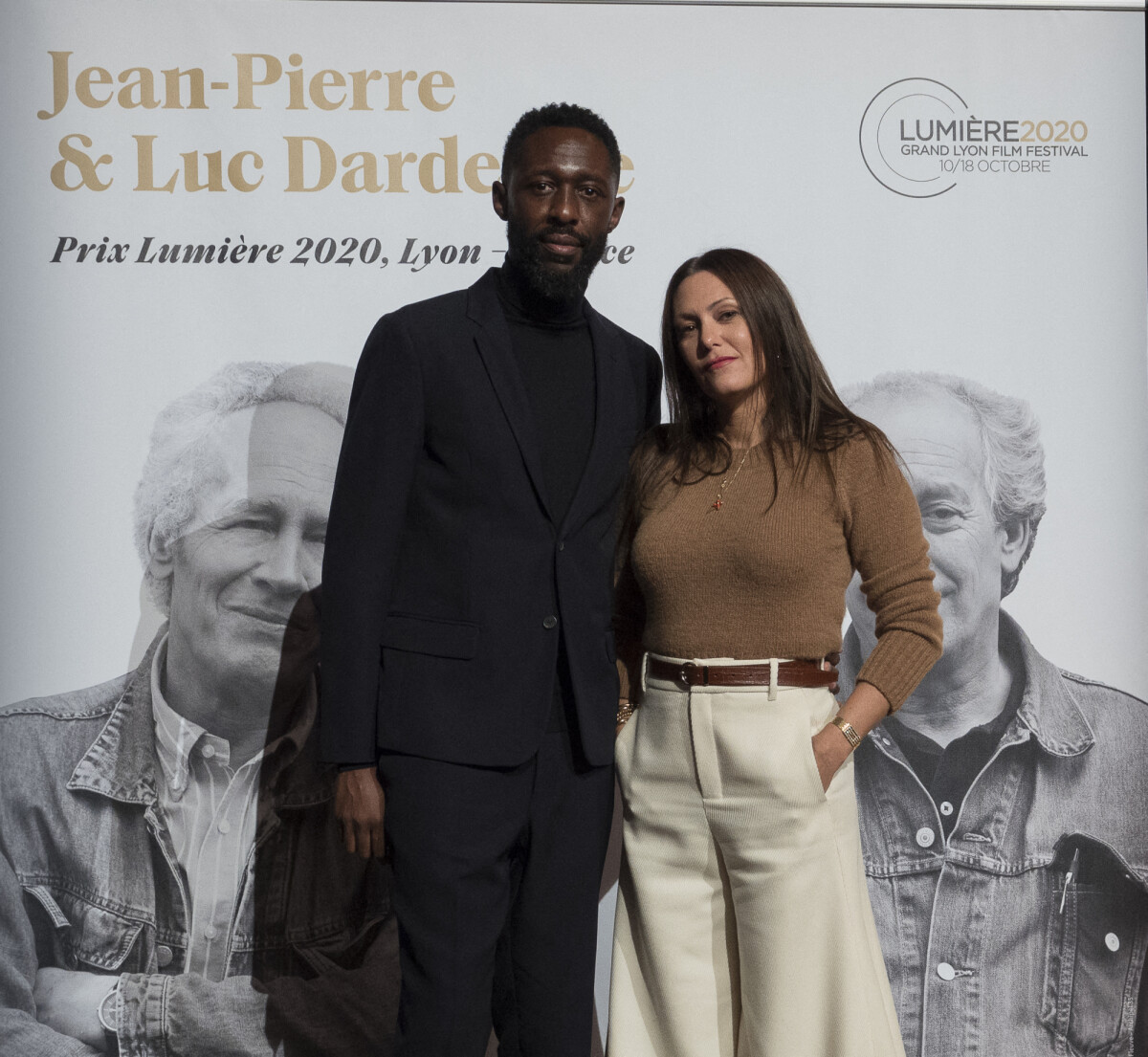 Photo : Thomas Ngijol et sa compagne Karole Rocher, lors de la ...