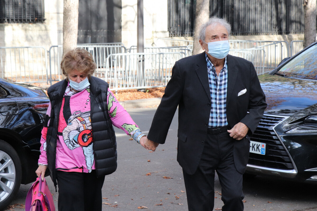 Photo : Pierre Perret et sa femme Simone Mazaltarim - Arrivées de l ...