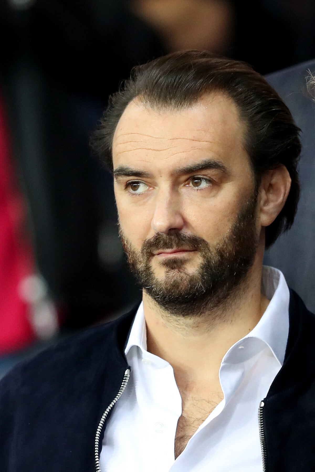Photo : Cyril Lignac assiste au match de Champions League "PSG - Bayern ...