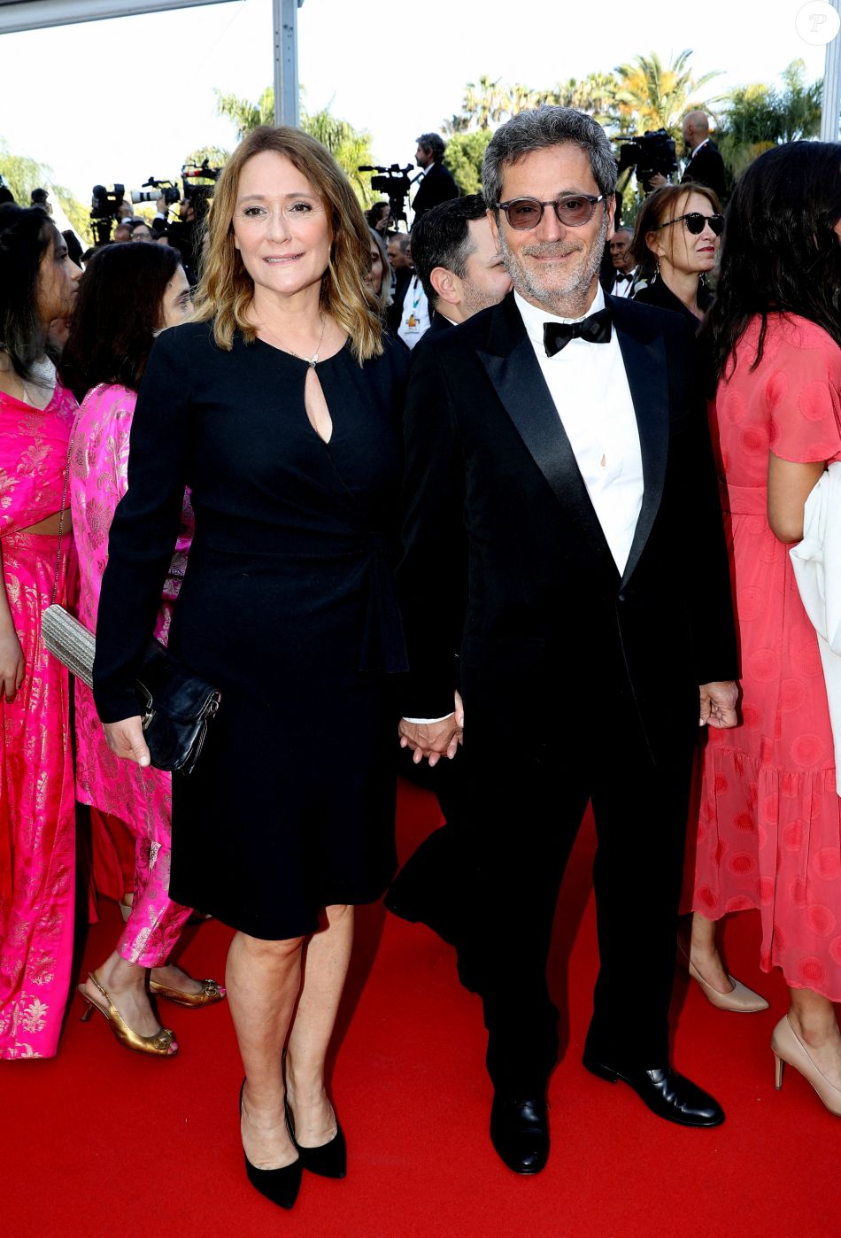 Daniela Lumbroso et son mari Eric Ghebali - Montée des marches du film ...